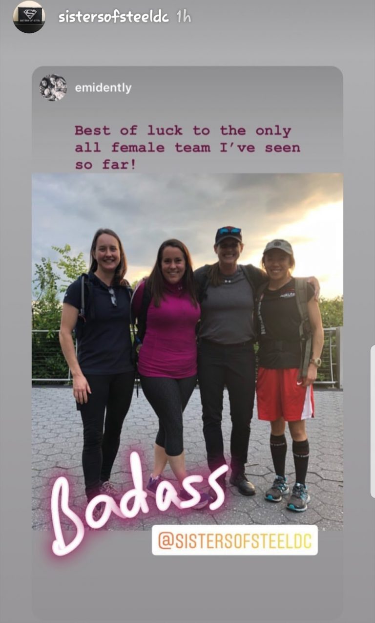 Sisters of Steel: Washington DC Star Course 2019 by Shannon McFall Bass – GORUCK Blog Archive